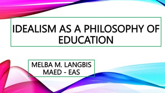 Perennialism Philosophies of education | PPT