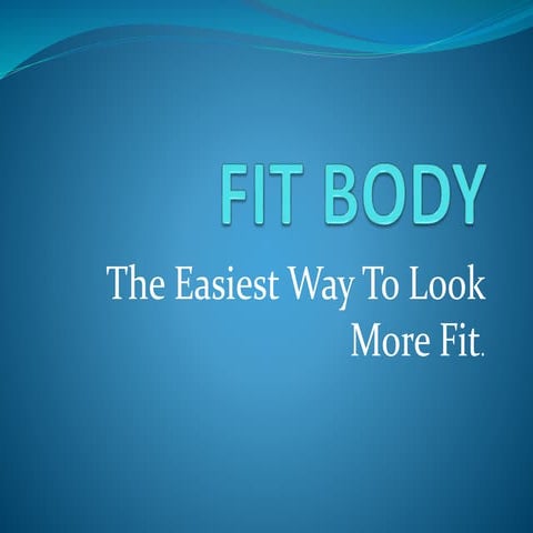 Fit Body | PPTX