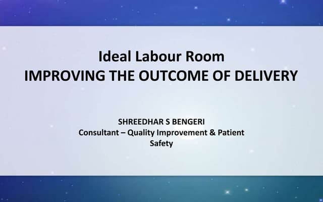 Organization of Labour Room | PPTX