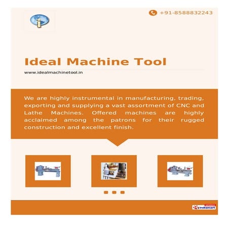 Ideal machine tool | PDF