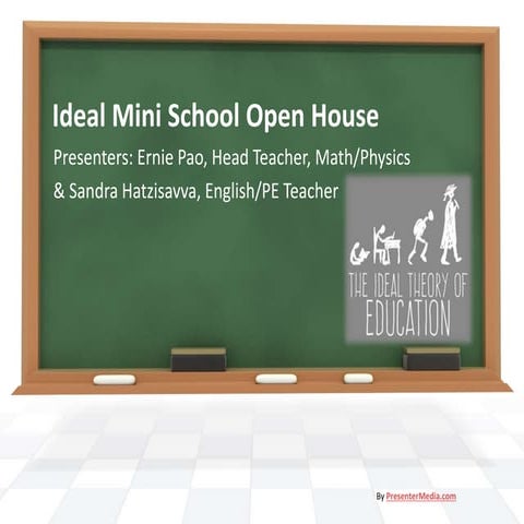 Ideal mini school open house (info session presentation full) | PPT