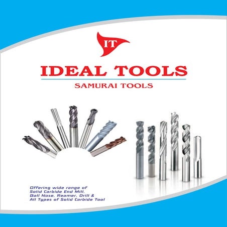 Ideal Tools, Pune, Carbide Drills | PDF
