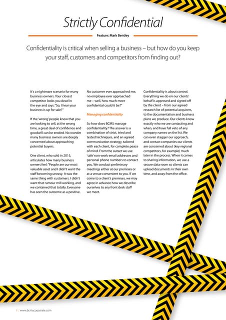 Why choose BCMS? | PDF