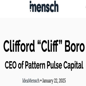 IdeaMensch Article I Clifford “Cliff” Boro.pdf