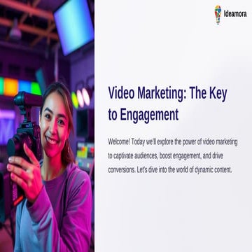 Unlocking Engagement With Video Marketing | PDF