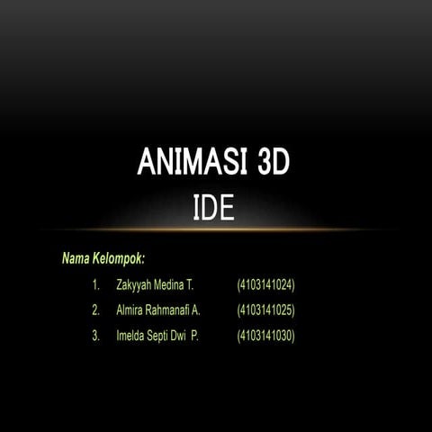 Ide animasi | PPTX
