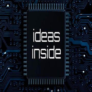 Idea Processor Chip Presentation Template | PDF