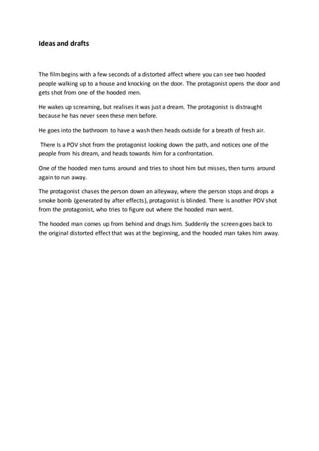 Horror movie analysis | DOCX | Horror | Genres