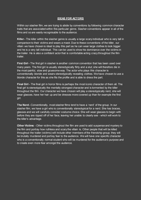 Costume Analysis | PPT