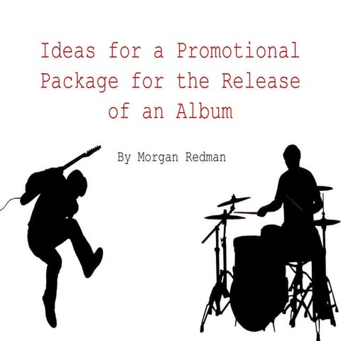 Ideas for a Promotional Package for the Release of an Album | PPTX ...