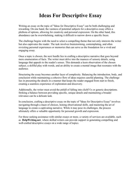 Descriptive Writing Essay.pdf