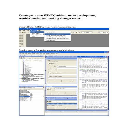 Ideas In Wincc Toolset | PDF
