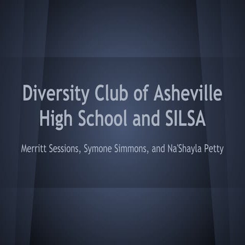 Diversity Club at AHS | PPT