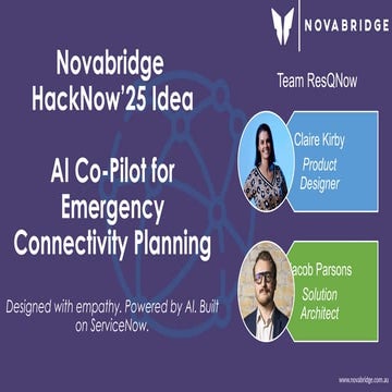 Novabridge ServiceNow HackNow '25 Idea Submission.pptx