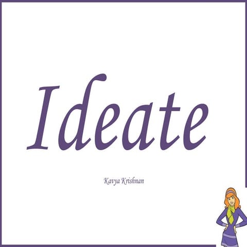Ideate - Design Thinking Action Lab | PPT