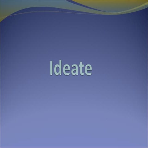 Ideate: Assignment 3 - Stanford University: Design Thinking Action Lab ...