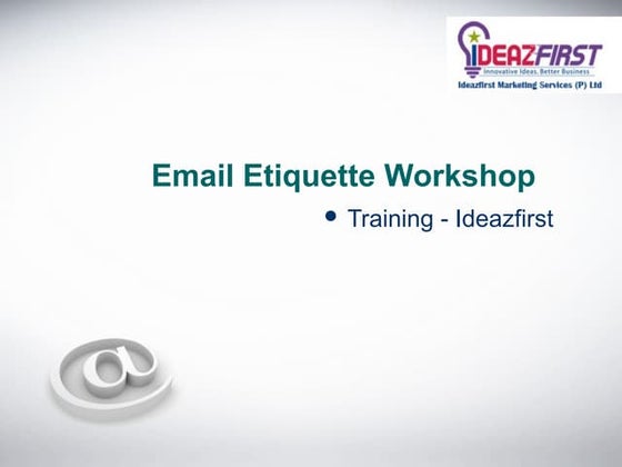 Professional email writing | PPT