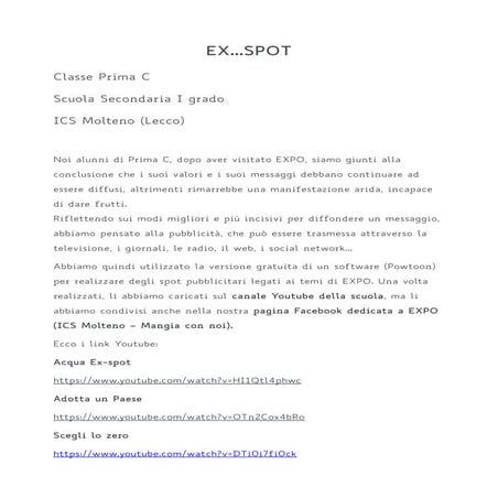 Idee che valgono I C | PDF