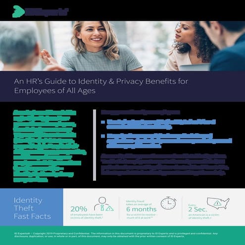 HR’s Guide to Identity and Privacy Benefits for Employees of All Ages | PDF