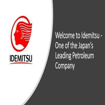 Hydrocarbon Cleaners | Idemitsu Malaysia | PPTX