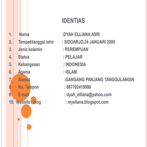 Identitas dea | PPTX
