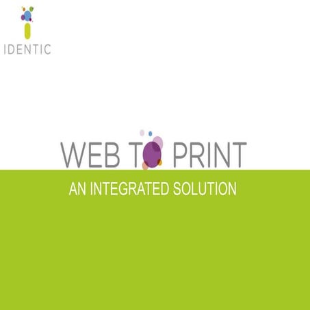 Web-to-print | PPT