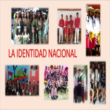 Identidad Nacional y Símbolos Patrios. | PPTX