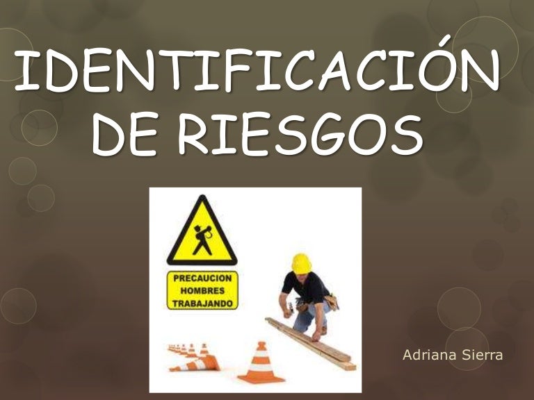 Identificación de riesgos