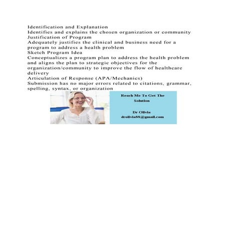 Identification and Explanation Identifies and explains the chosen .docx