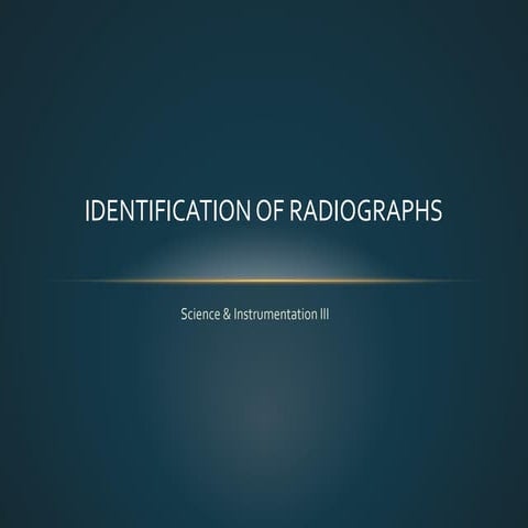 Xeroradiography | PPTX