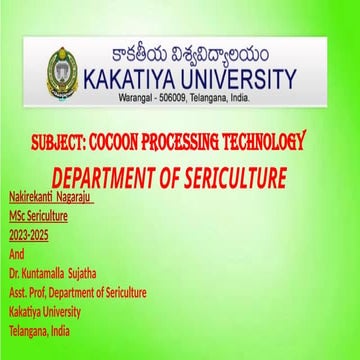 Identification Of Silk Fibre And its Uses .pptx