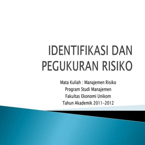 Contoh_Penyusunan dan Membangun Risk Register _Training "RISK ...