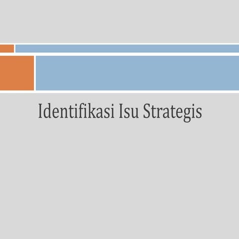 Identifikasi isu strategis_hn | PDF