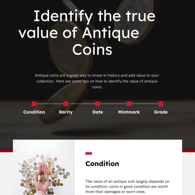 How to identify the true value of antique coins | PDF