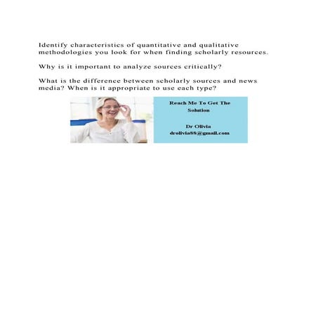 Identify characteristics of quantitative and qualitative methodolo.docx