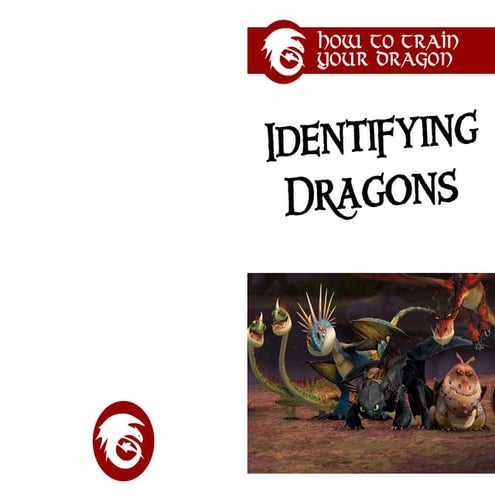 How to Train Your Dragon - Dragon Identification Guides | PDF | Large ...