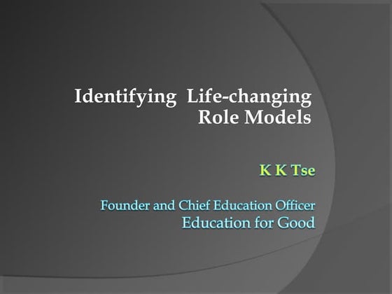 Role model | PPT