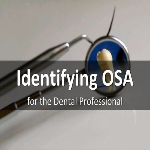 Identifying OSA | PPT