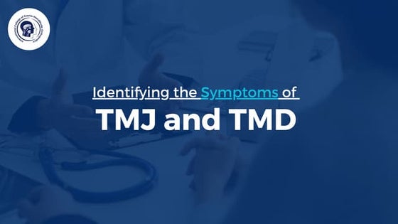 TMJ Disorders and Facial Pain Treatment | PDF