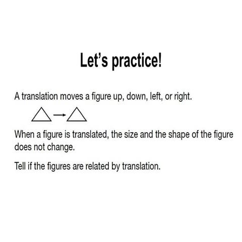 Identifying translations | PPT