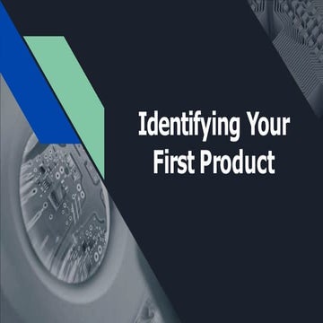 Identifying your product | PPT