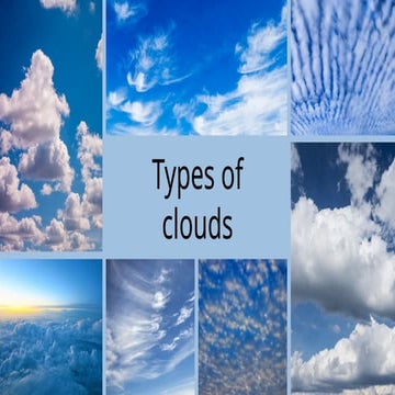 Identify The Correct Type of Clouds Presentation Game in Blue White ...