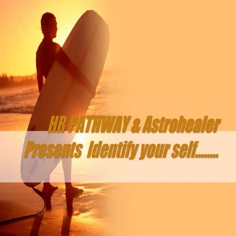 Identify yourself Workshop | PPTX