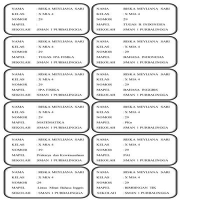 Identitas buku | DOCX