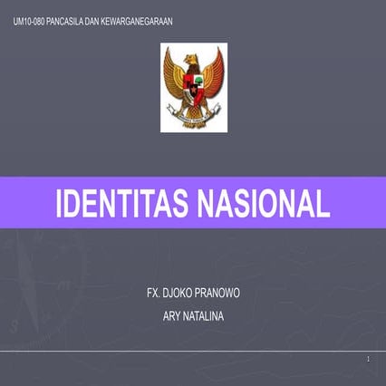 IDENTITAS NASIONAL | PPT