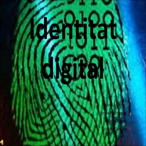 Identitat digital | PPSX