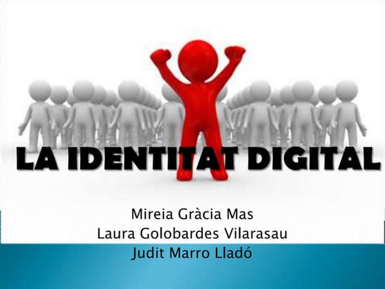 Identitat digital | PPT