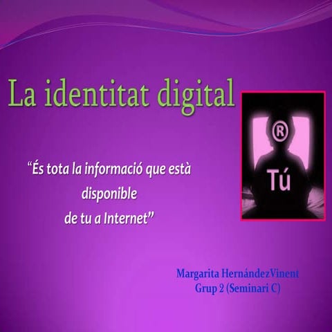 Identitat digital | PPTX