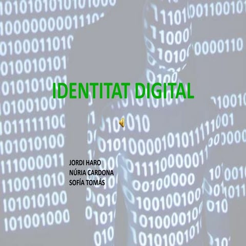 Identitat digital | PPTX