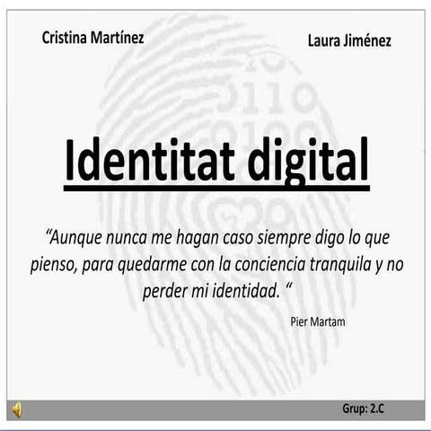 Identitat digital | PPSX